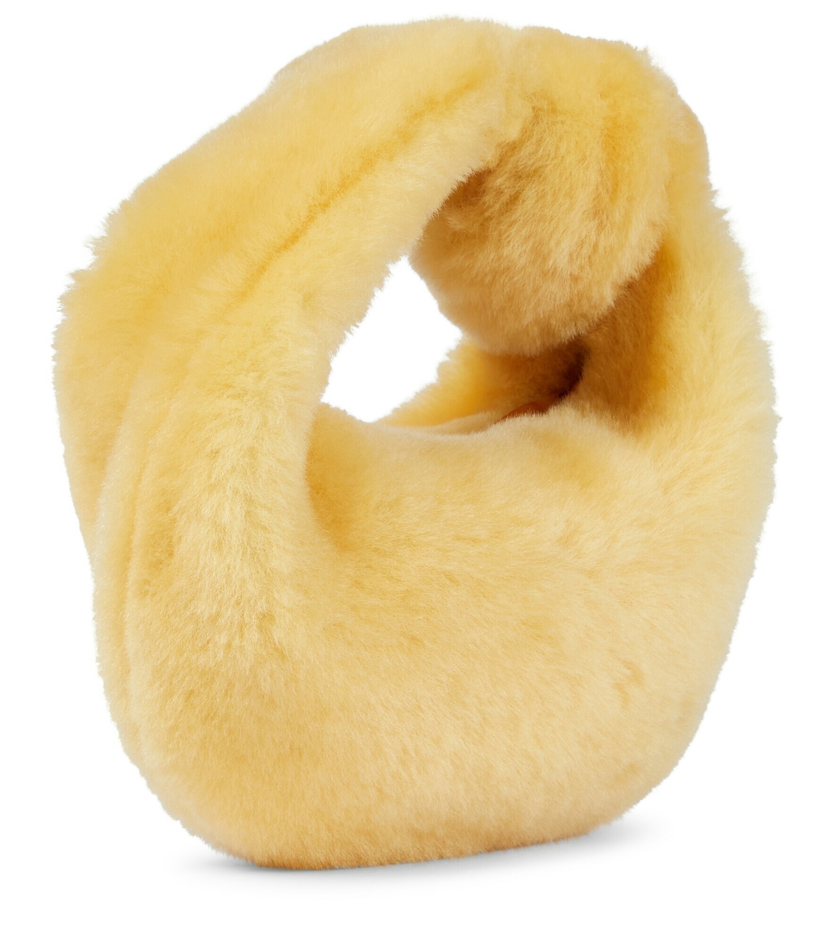 Bottega Veneta - Jodie Mini shearling tote Bottega Veneta