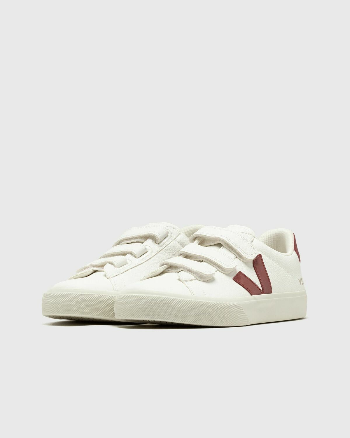 Veja Recife Logo Cf Lthr Red|White Lowtop VEJA