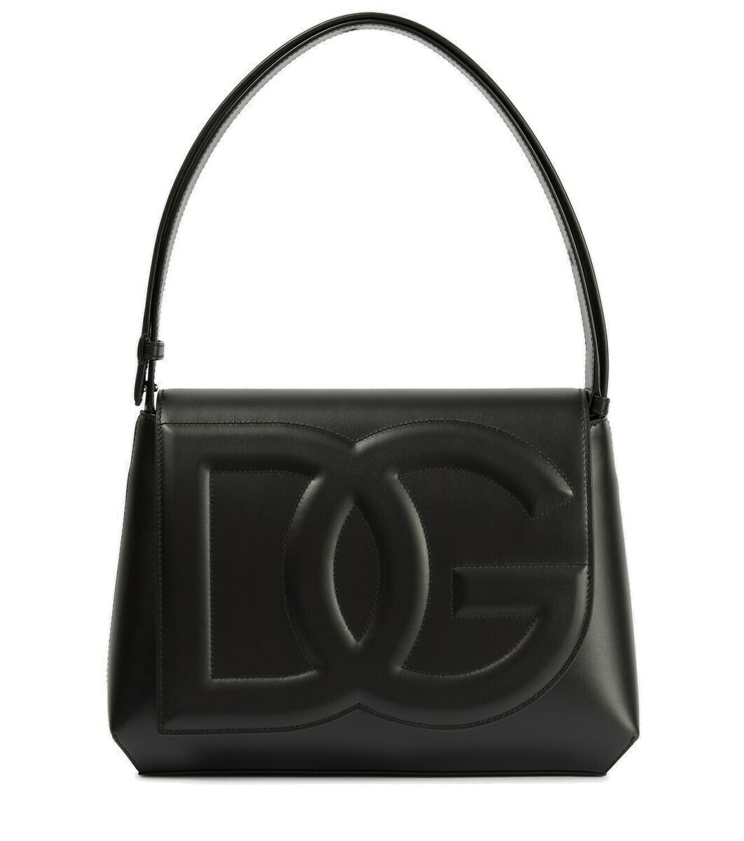 DOLCE & GABBANA - Dg Logo Leather Shoulder Bag Dolce & Gabbana