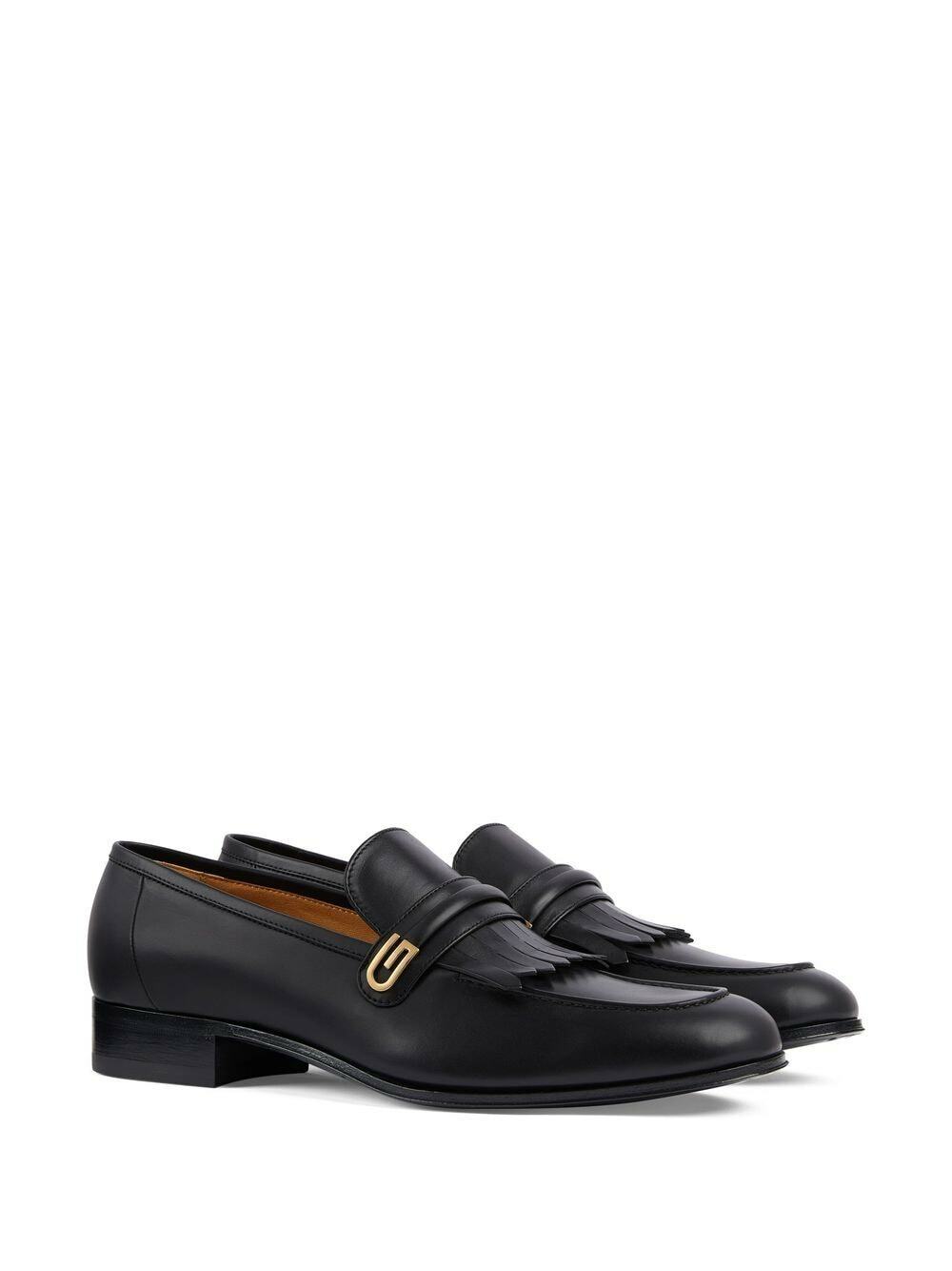 GUCCI - Leather Loafers Gucci