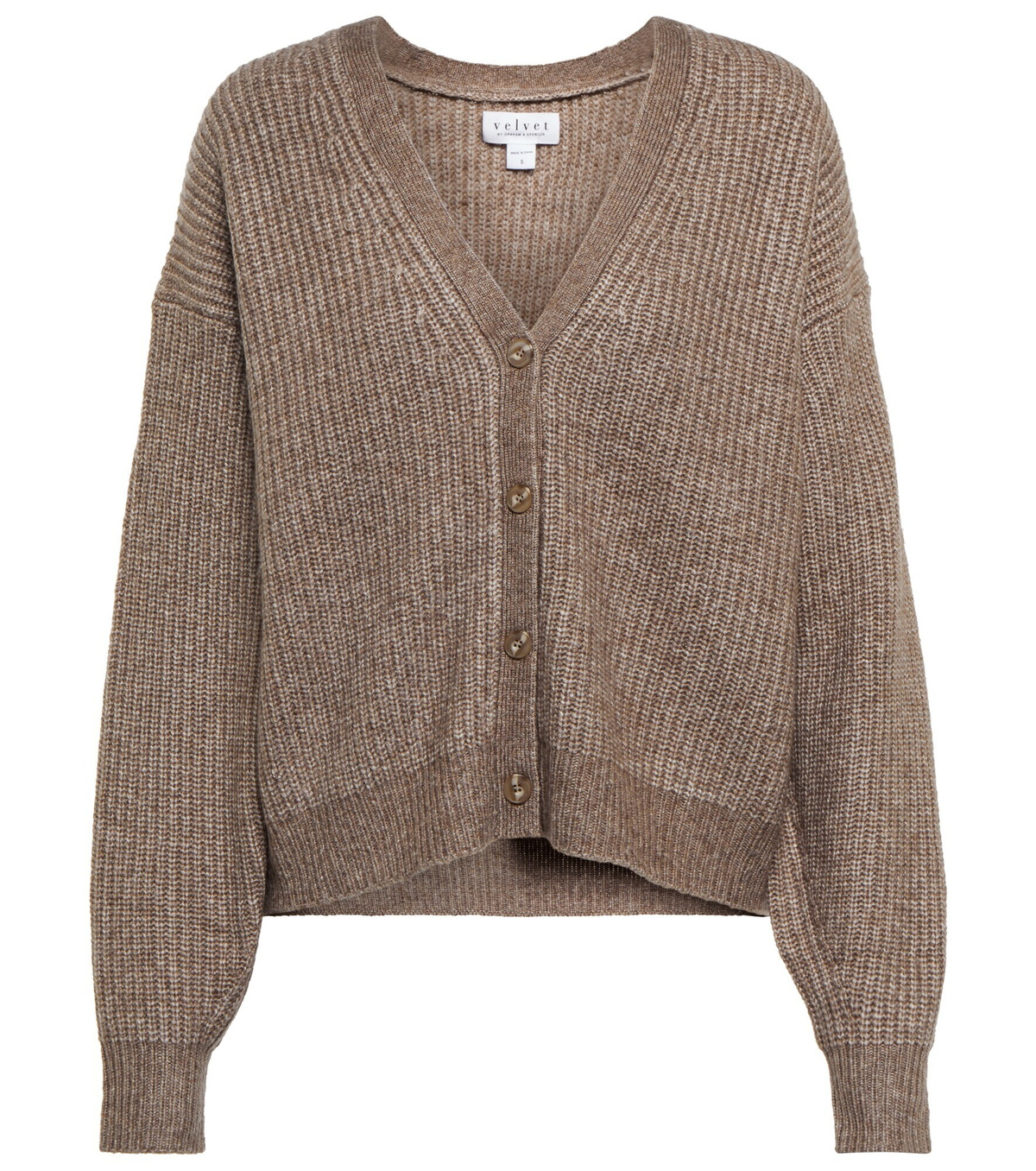 Velvet - Frida wool and cashmere-blend cardigan Velvet