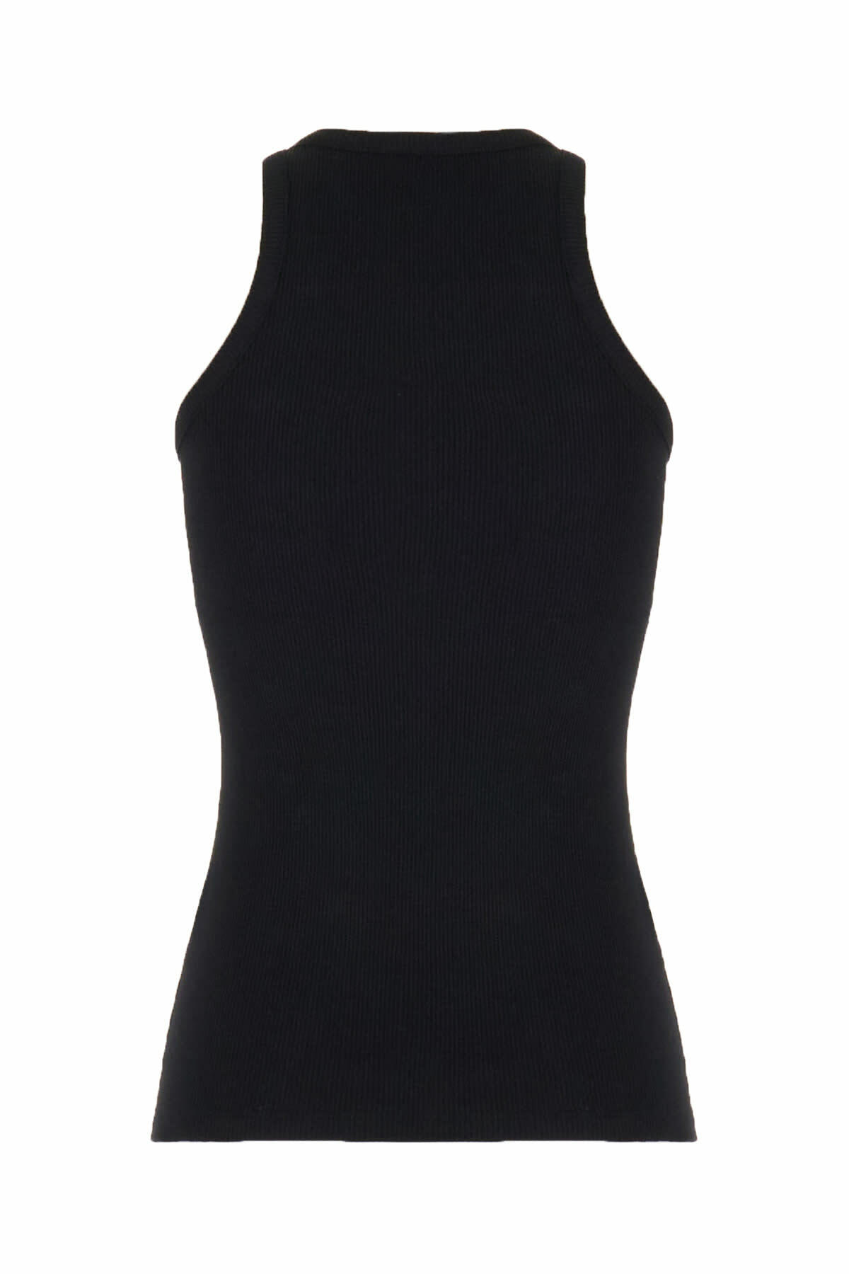 The Attico Black Cotton Top The Attico