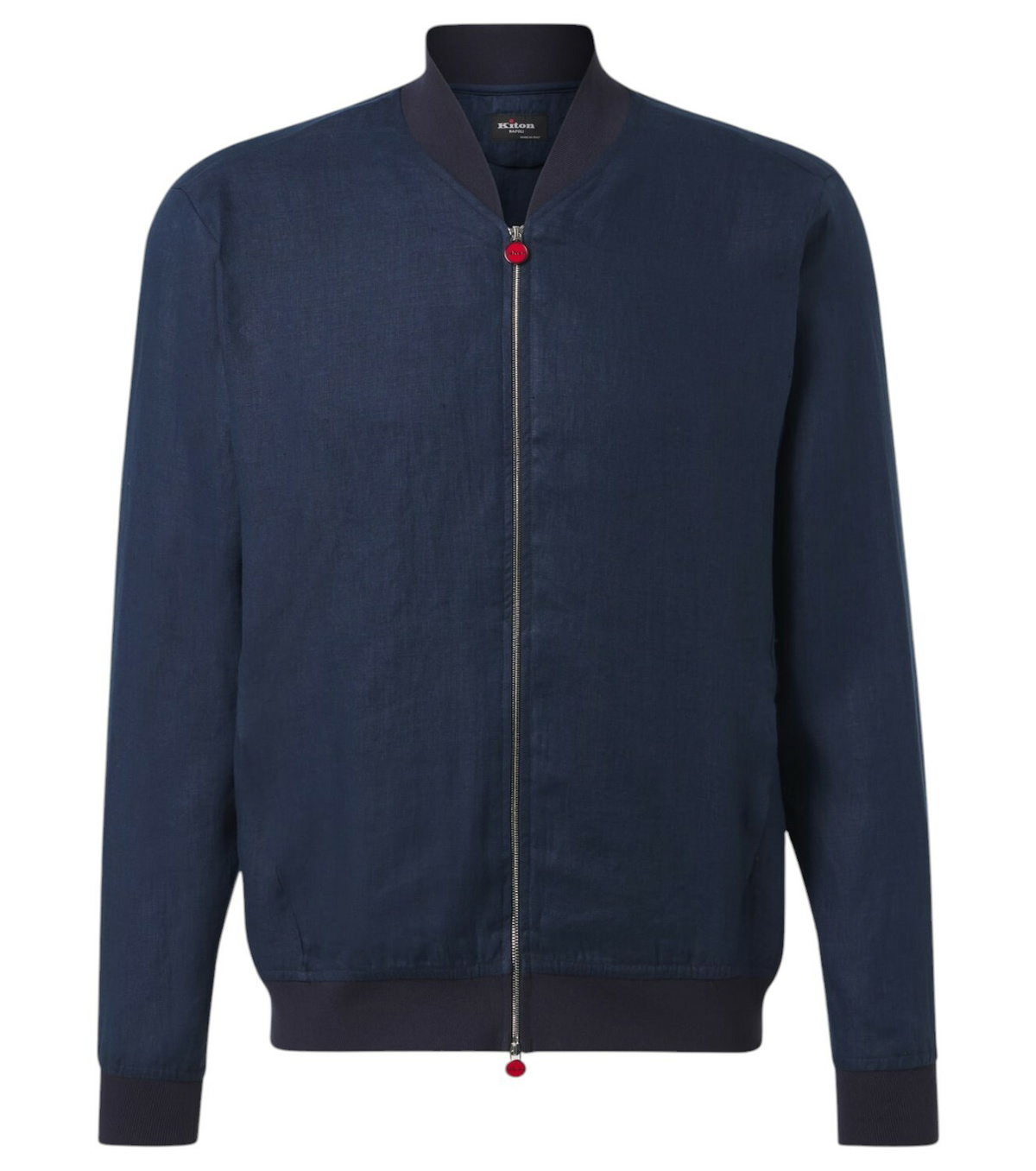 Kiton Linen bomber jacket Kiton