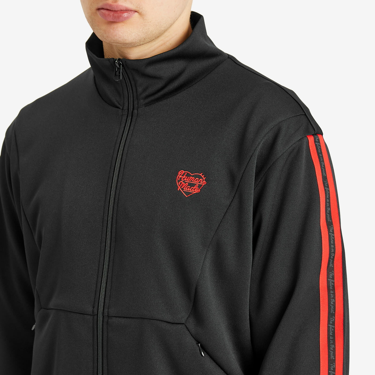 Human Made Men's Track Jacket in Black Human Made