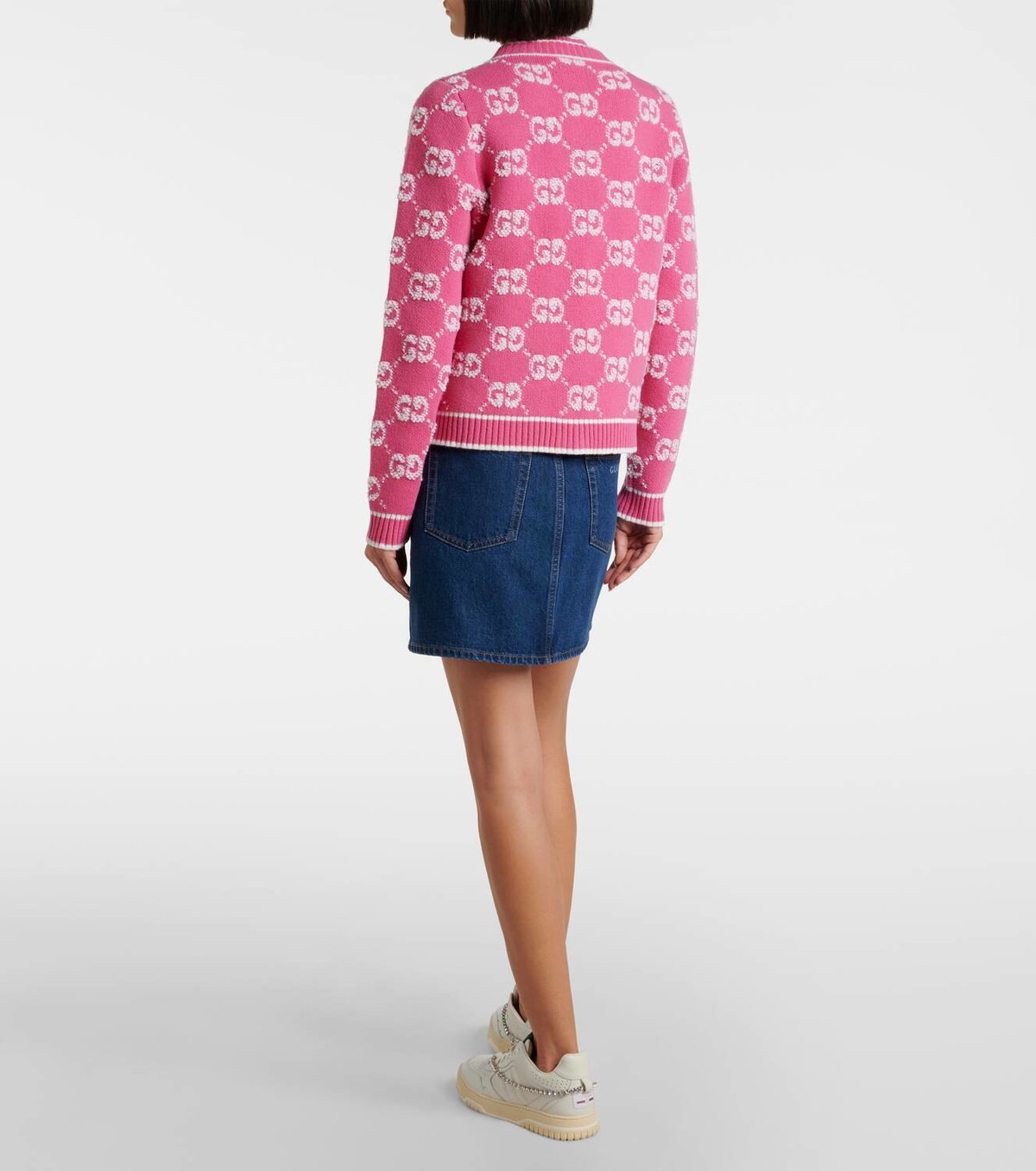 Gucci GG wool bouclé jacquard cardigan Gucci