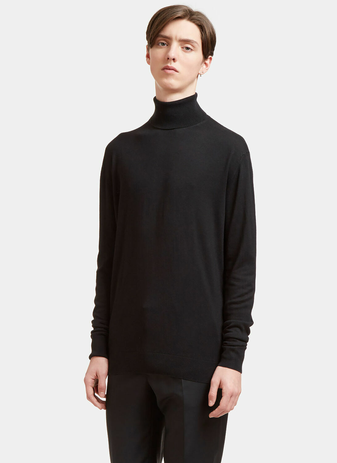 Aiezen Silk and Cashmere-Blend Fine-Knit Turtleneck Sweater Aiezen