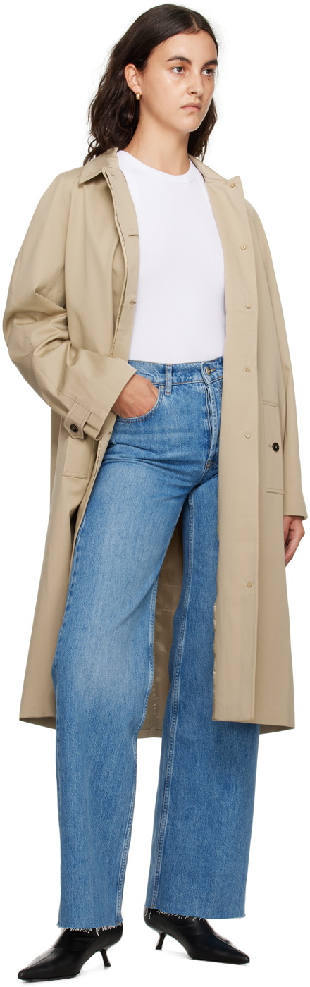 ANINE BING Blue Hugh Jeans ANINE BING