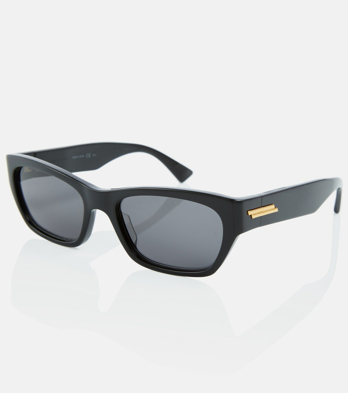 Bottega Veneta - Rectangular acetate sunglasses Bottega Veneta