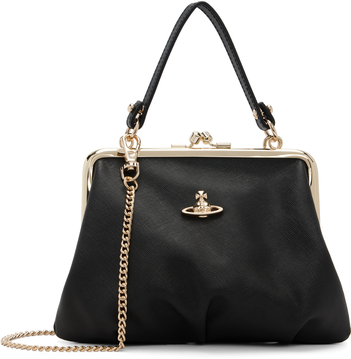 Vivienne Westwood Black Granny Frame Bag Vivienne Westwood