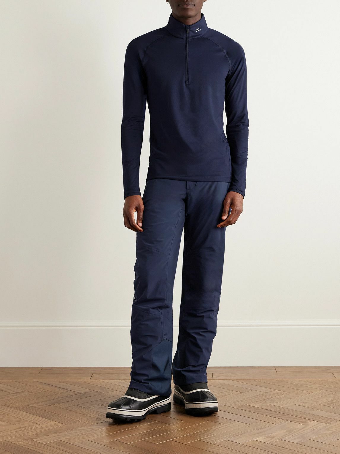 Kjus - Feel Stretch-Jersey Half-Zip Ski Mid-Layer - Blue Kjus