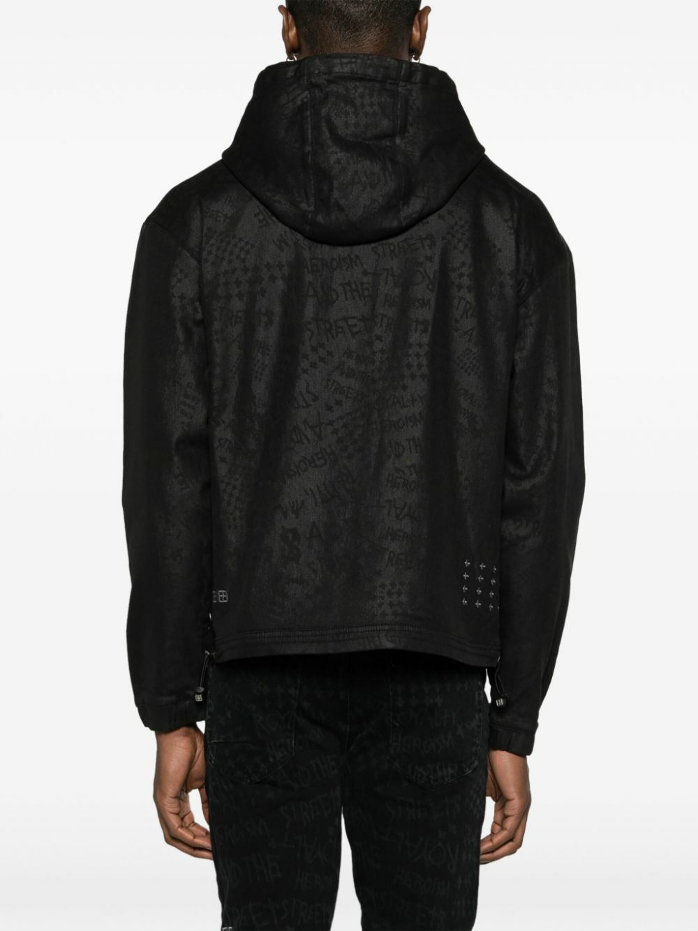 Ksubi Jacquard Zip-Up Hoodie Ksubi