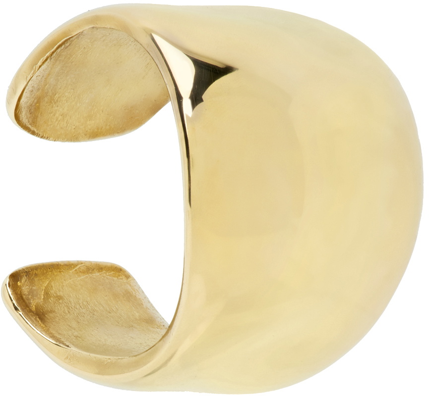 FARIS Gold Small Bubble Ear Cuff Faris