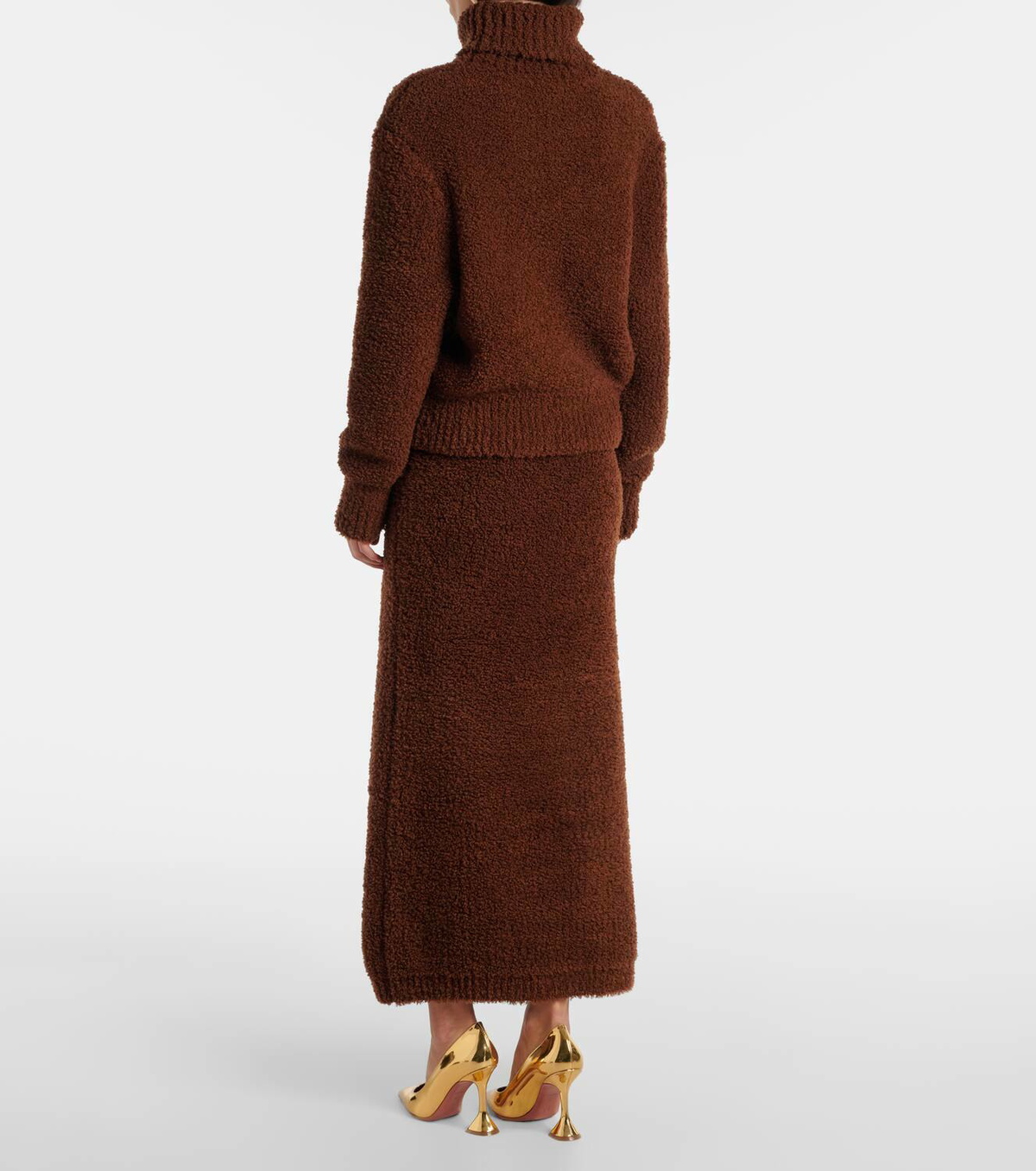 Self-Portrait Wool-blend turtleneck sweater Self-Portrait
