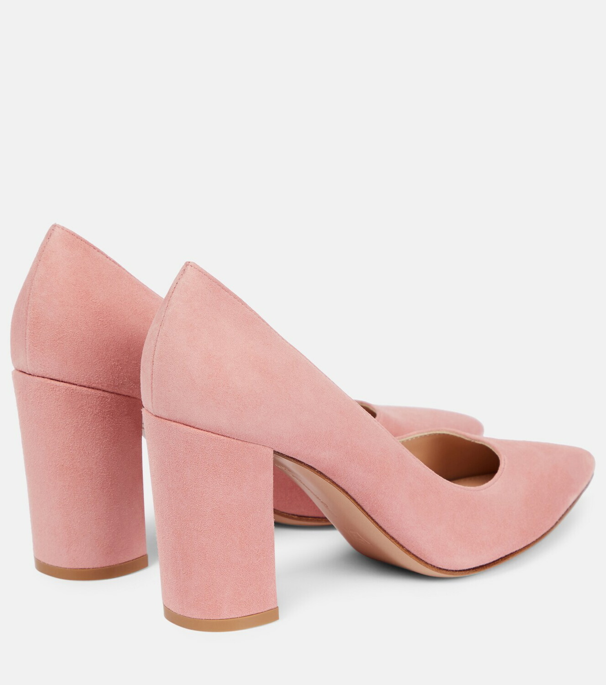 Gianvito Rossi Piper 85 suede pumps Gianvito Rossi