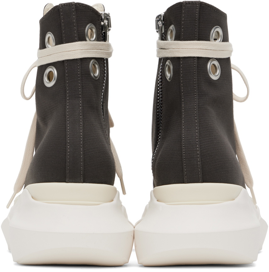 Rick Owens DRKSHDW Gray Abstract Sneakers Rick Owens Drkshdw Rick Owens DRKSHDW Gray Abstract Sneakers Rick Owens Drkshdw