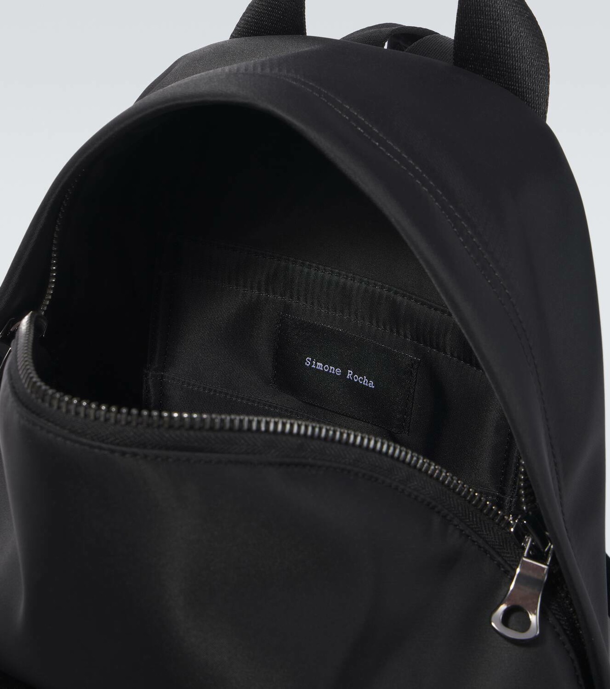 Simone Rocha Bow Front embellished backpack Simone Rocha