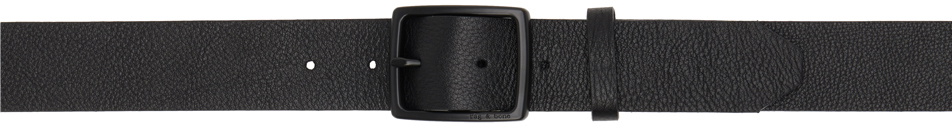 rag & bone Black Rugged Belt Rag and Bone