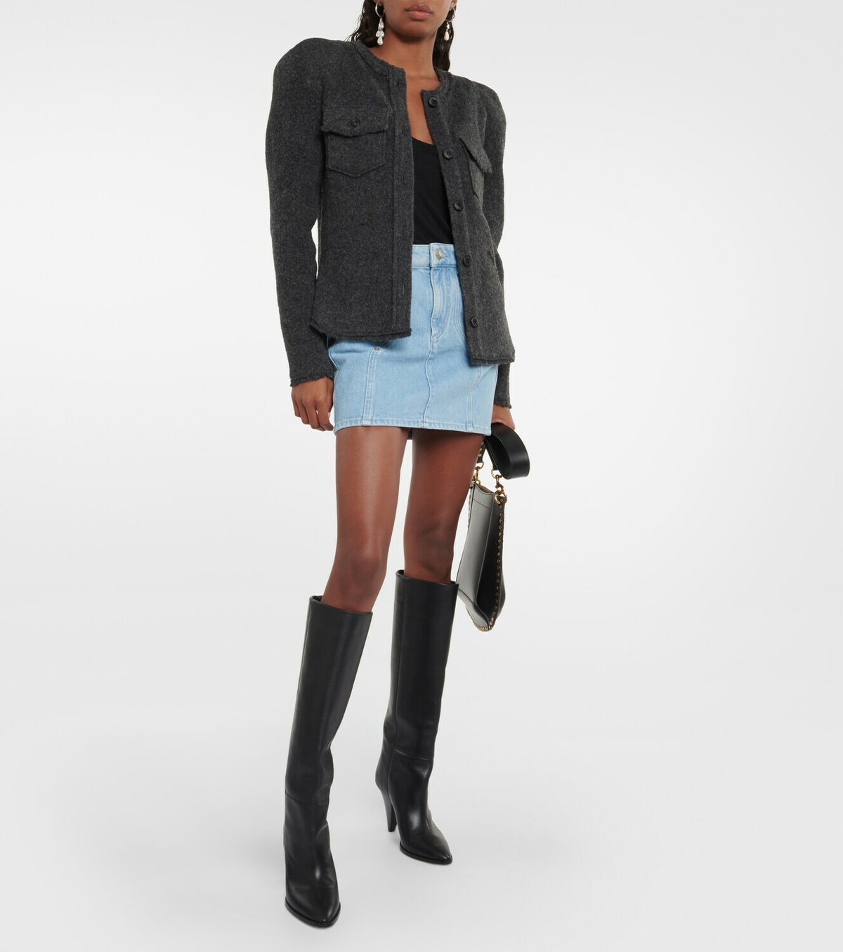 Marant Etoile Nelly tweed jacket Isabel Marant Etoile