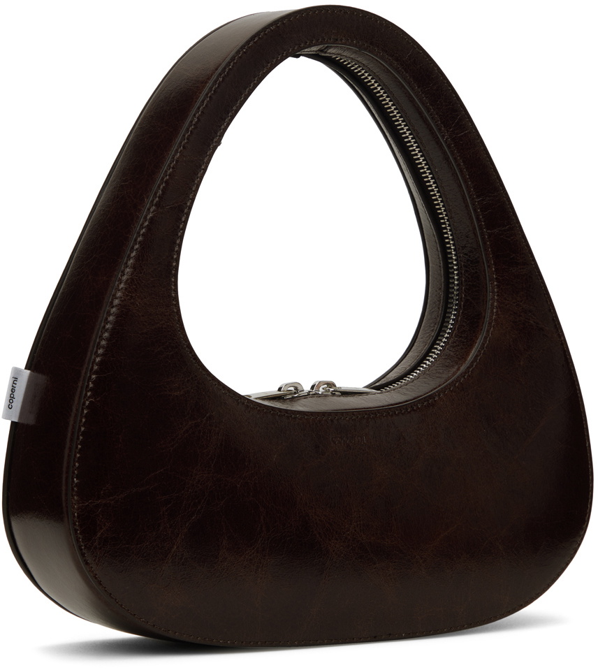 Coperni Brown Swipe Baguette Bag Coperni
