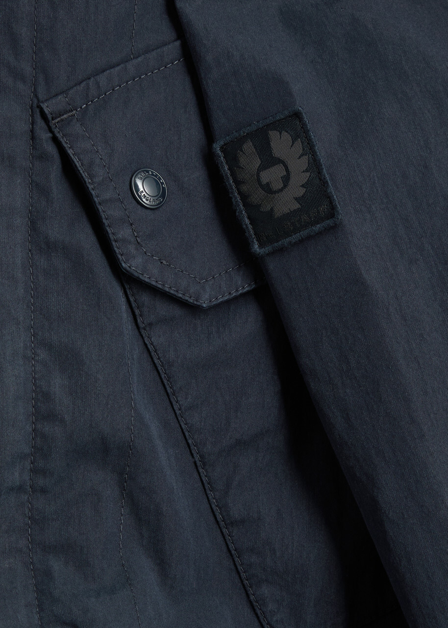 Belstaff Rig Cotton-blend Jacket Navy Belstaff