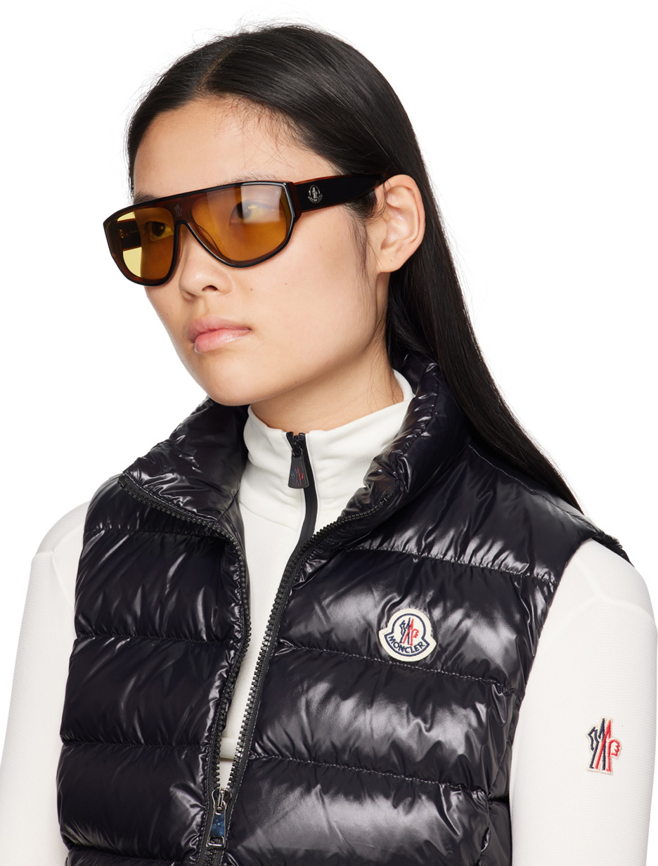 Moncler Tortoiseshell Tronn Sunglasses Moncler