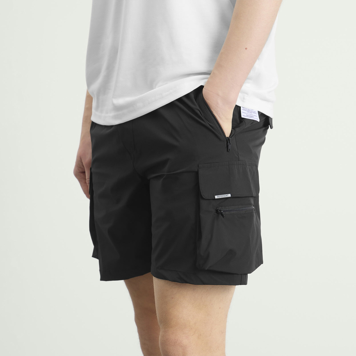 Represent Men's 247 Dna Short in Jet Black Represent