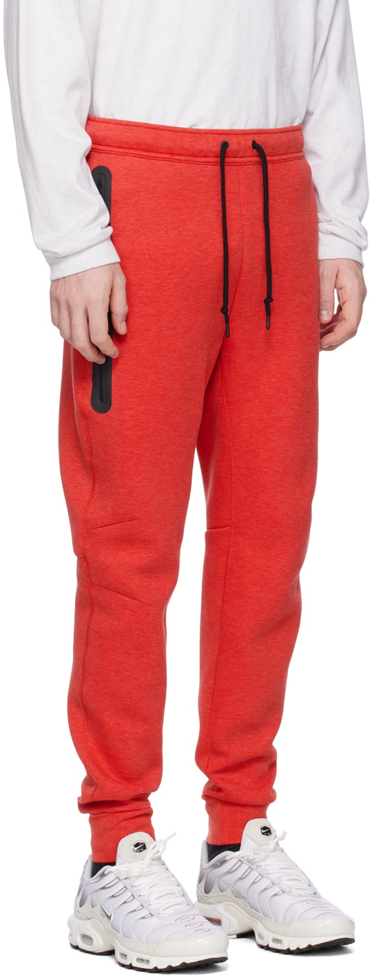 Nike Red Drawstring Sweatpants Nike