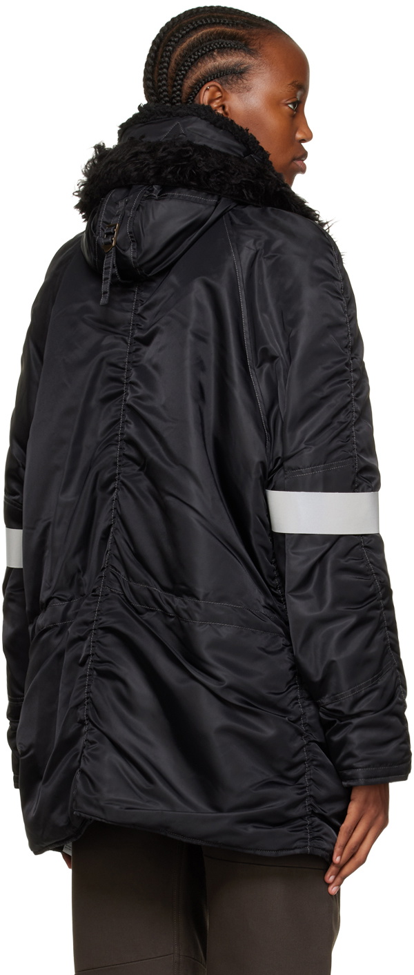 MM6 Maison Margiela Black Arm Strap Jacket MM6 Maison Margiela