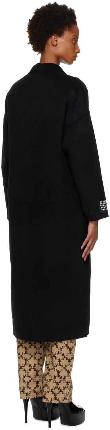 Ksubi Black Kamille Coat Ksubi