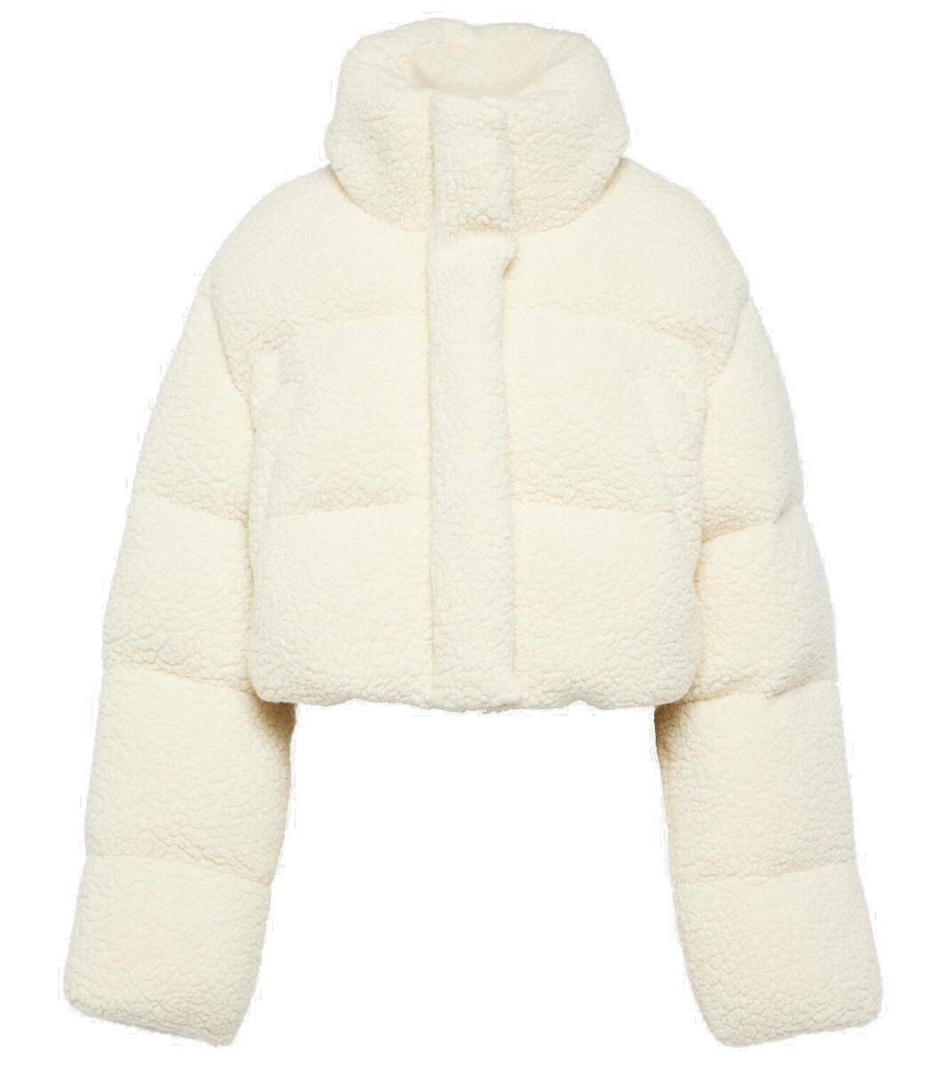 Cordova Kozzy cropped wool-blend puffer jacket Cordova