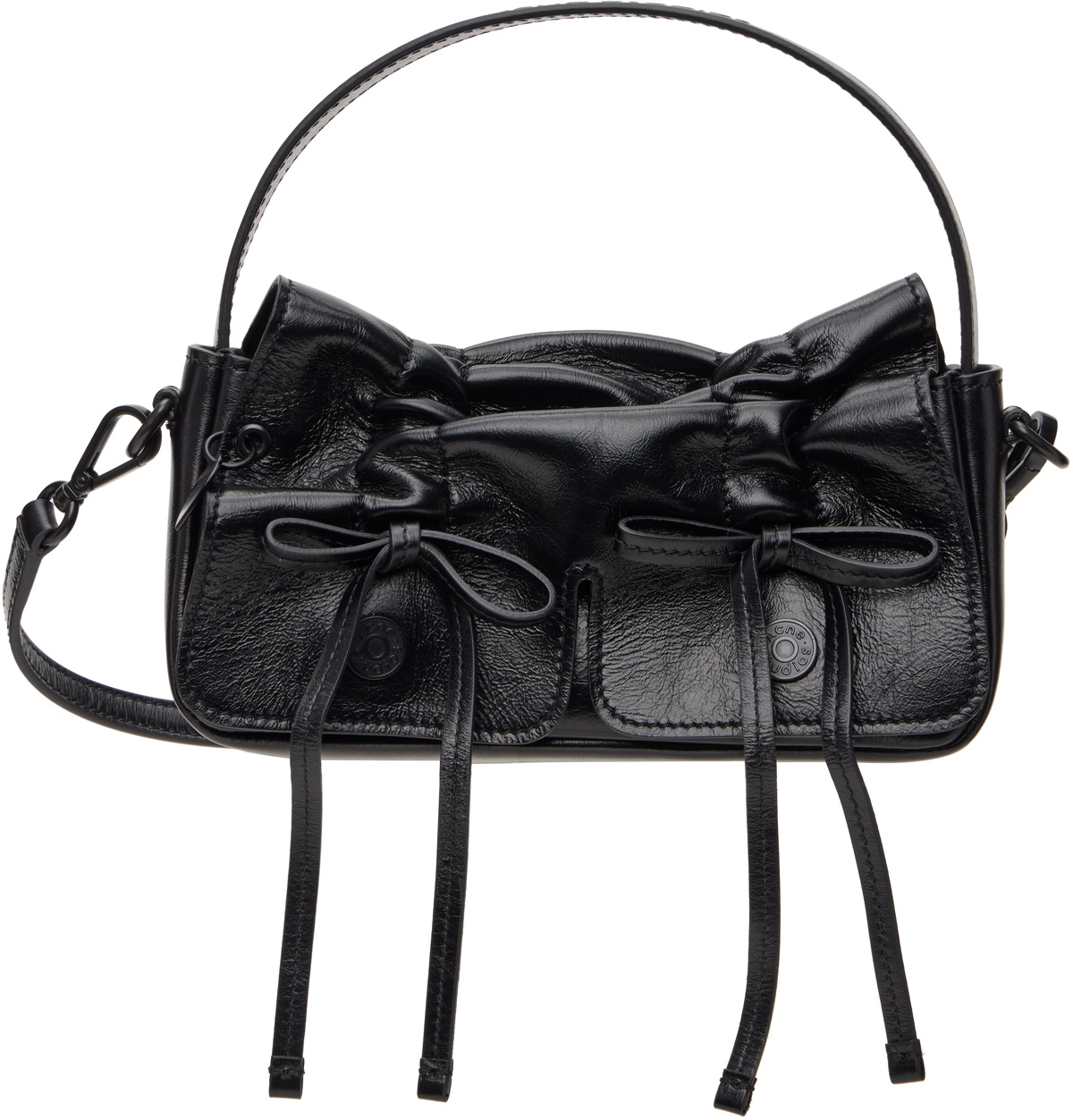 Acne Studios Black Multipocket Micro Bag Acne Studios