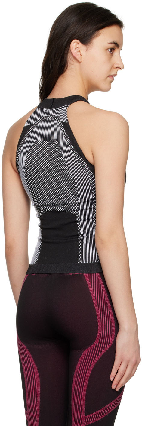 MISBHV Black & White Halter Sport Top MISBHV
