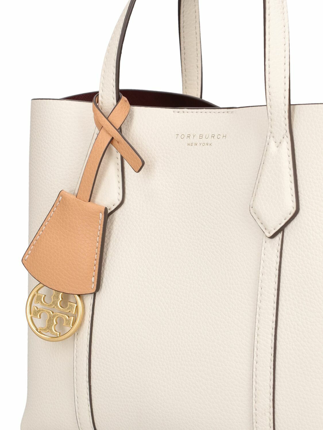 TORY BURCH Sm Perry Triple-compartment Leather Tote Tory Burch