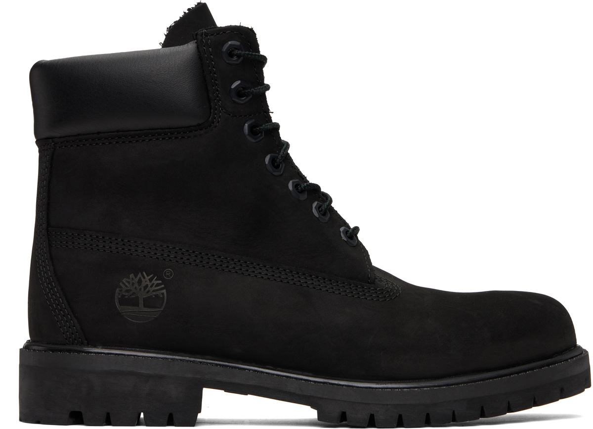 Timberland Black Premium 6-Inch Waterproof Boots Timberland