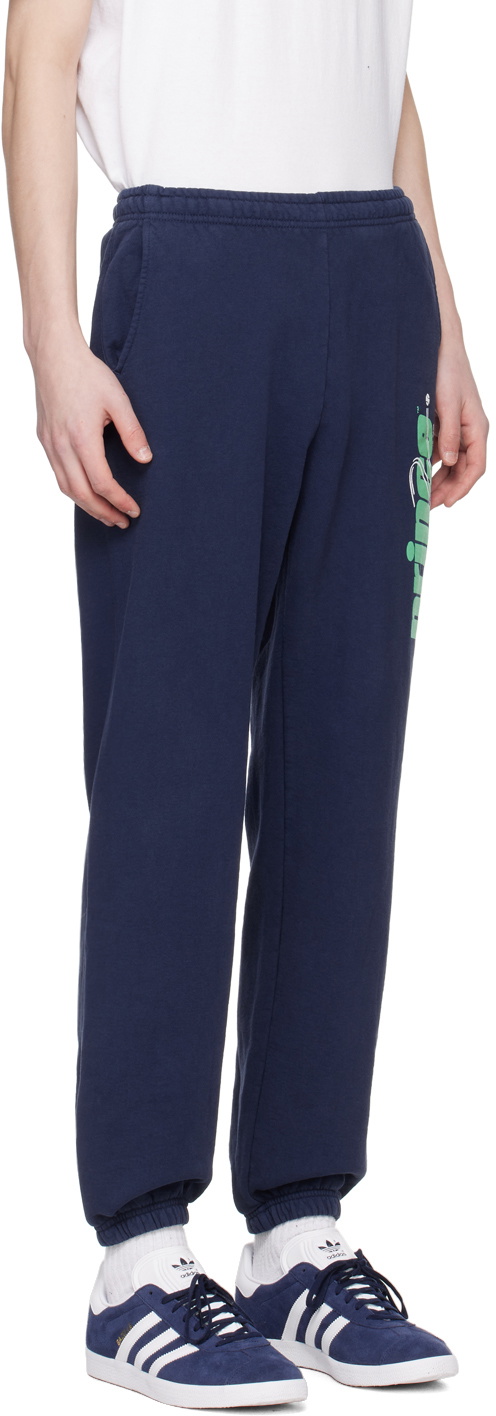 Sporty & Rich Navy Prince Edition Rebound Sweatpants Sporty & Rich