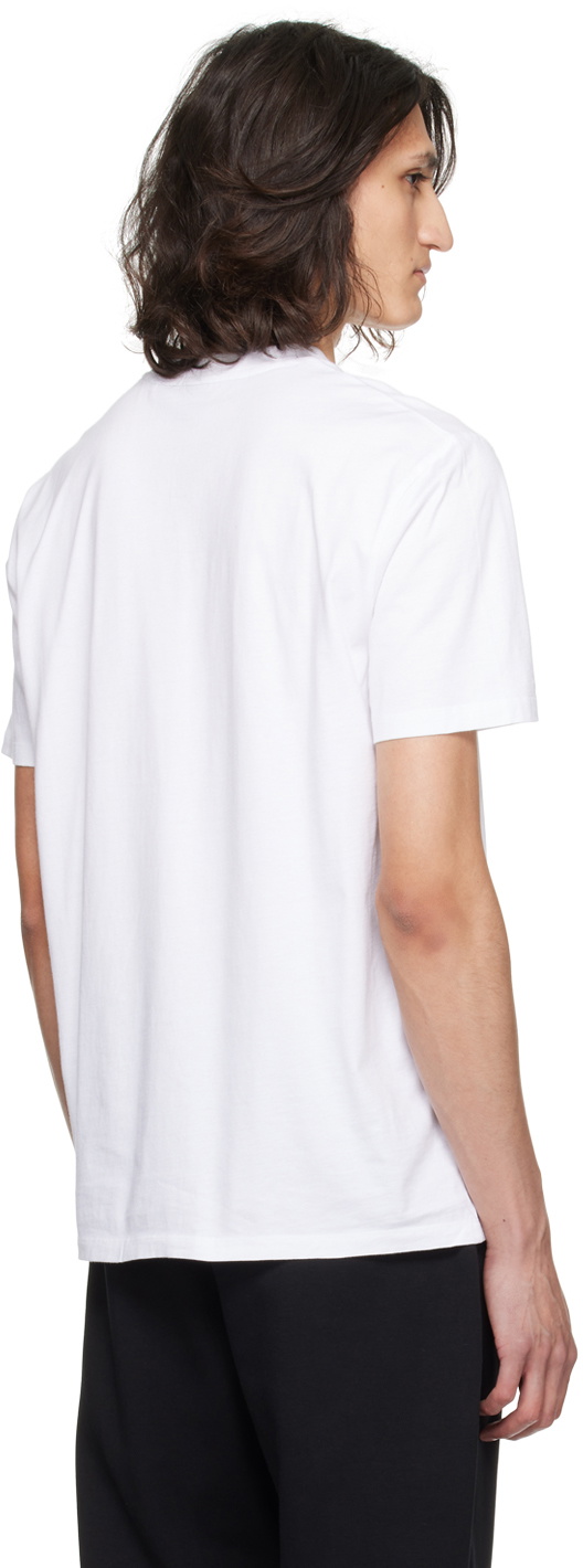 BOSS White Double Monogram T-Shirt BOSS