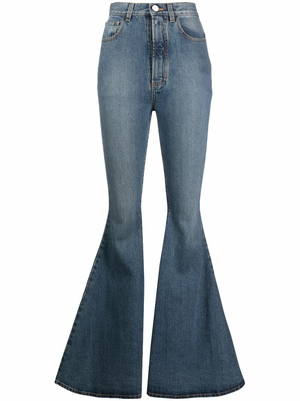 ALAÏA - Flared Denim Jeans ALAÏA