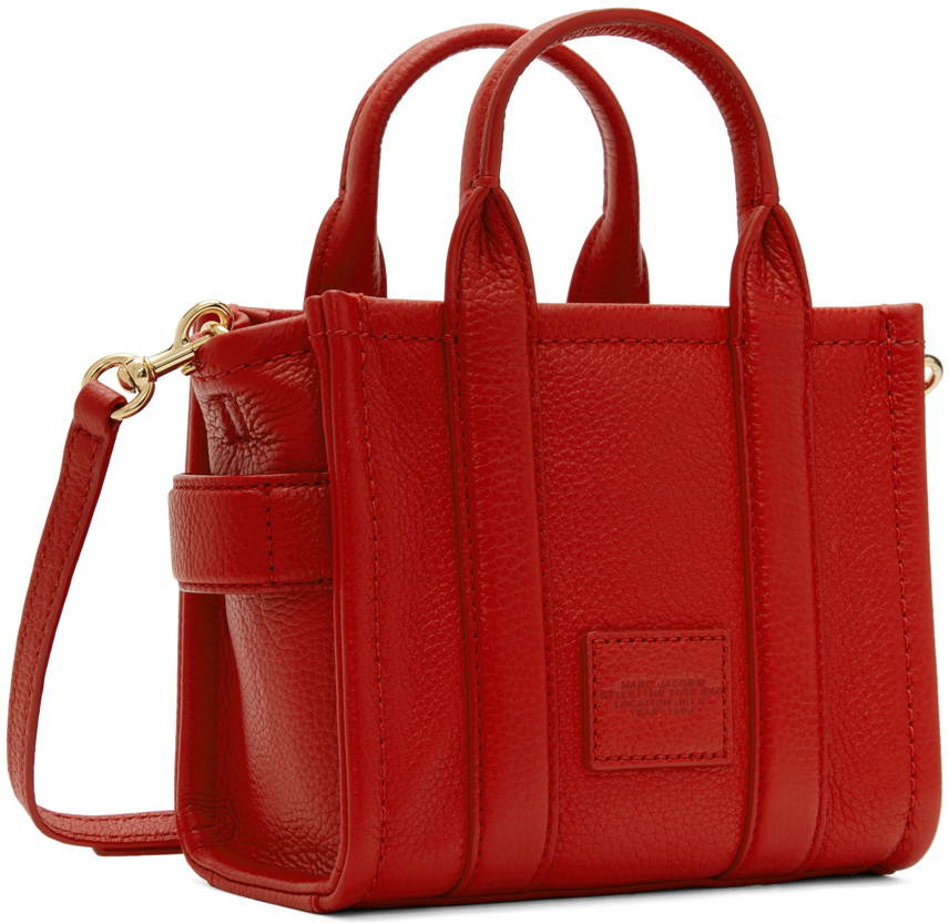 Marc Jacobs Red 'The Leather Mini' Tote Marc Jacobs