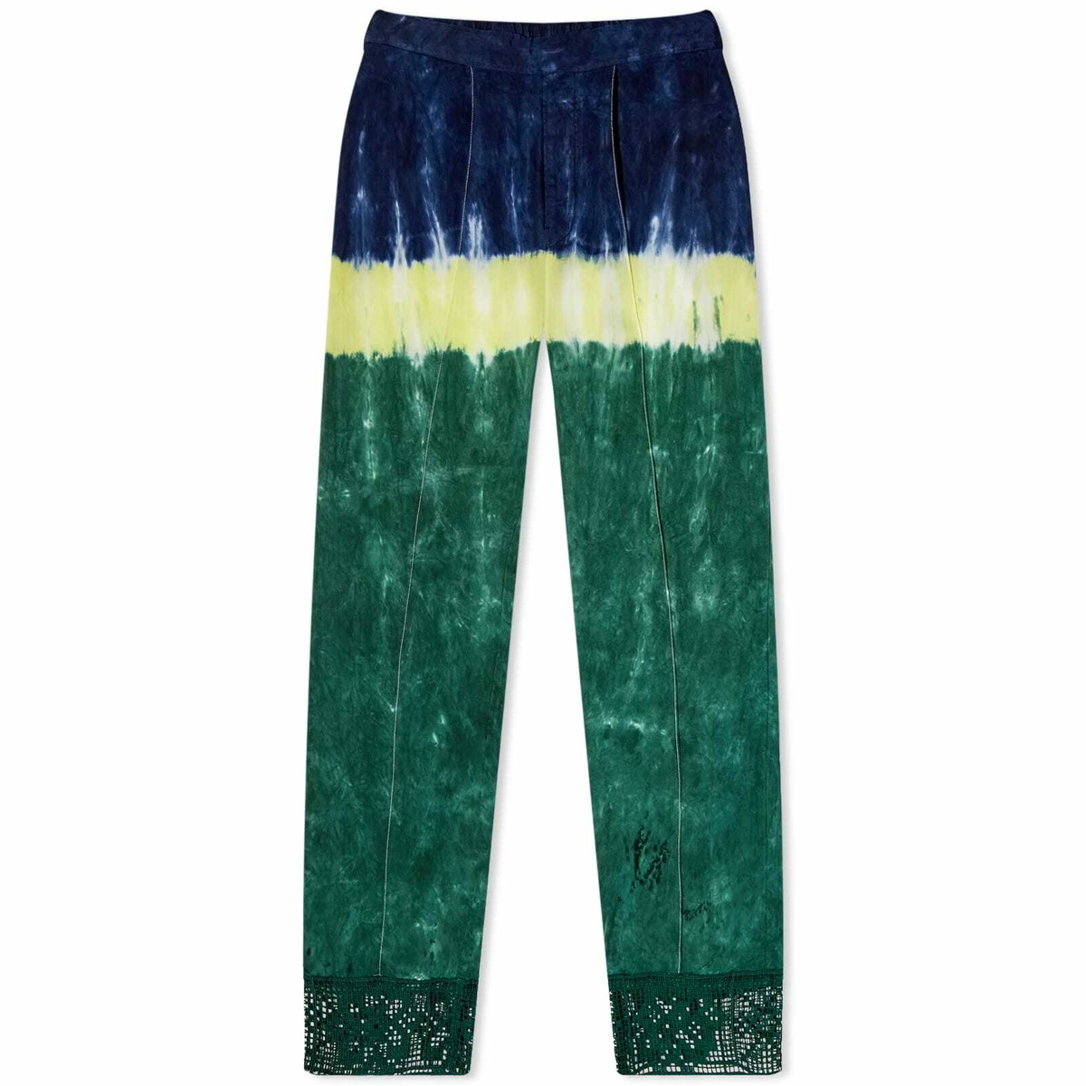 Toga Pulla Women's Tie Dye Trouser in Green Toga Pulla
