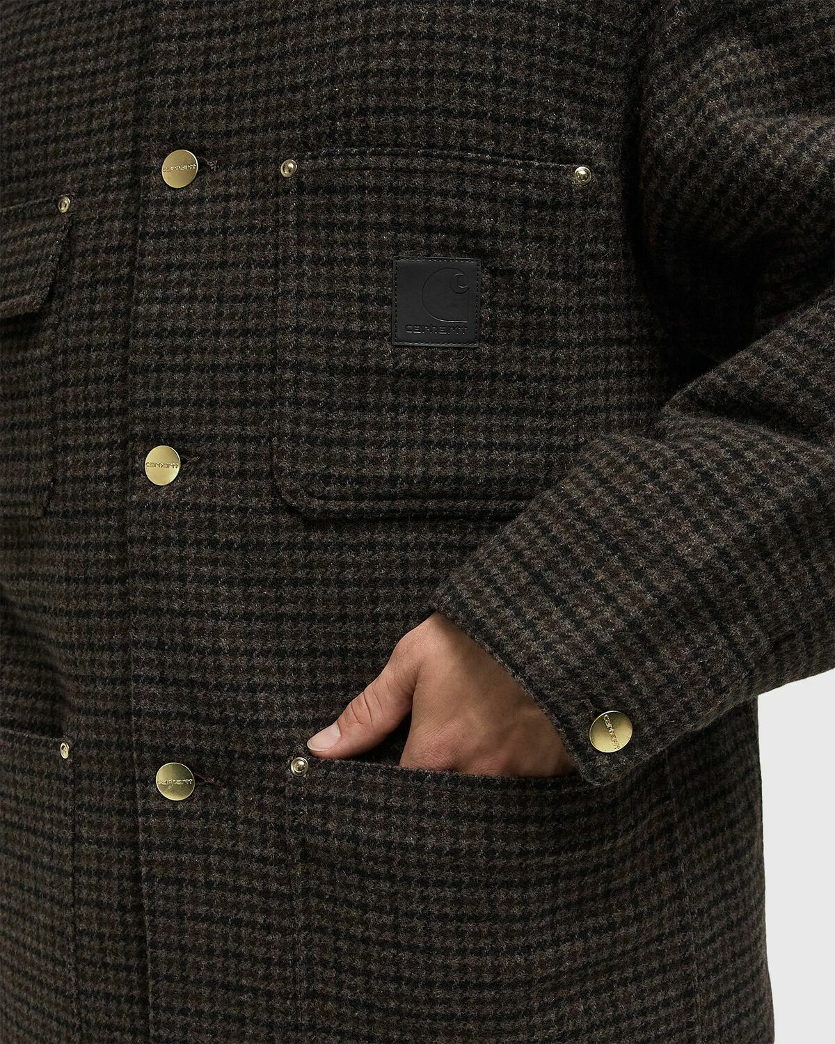 Carhartt WIP Lowis Chore Coat Brown Men Carhartt WIP