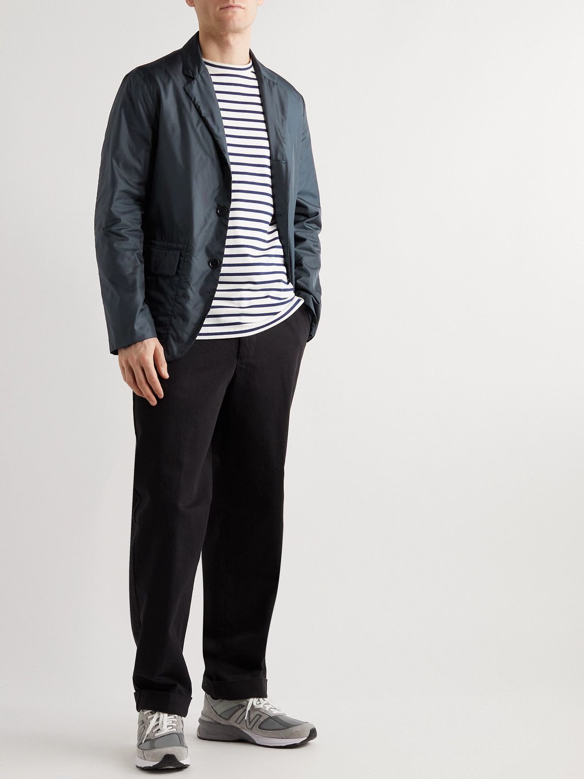 Aspesi - Padded Shell Blazer - Blue Aspesi