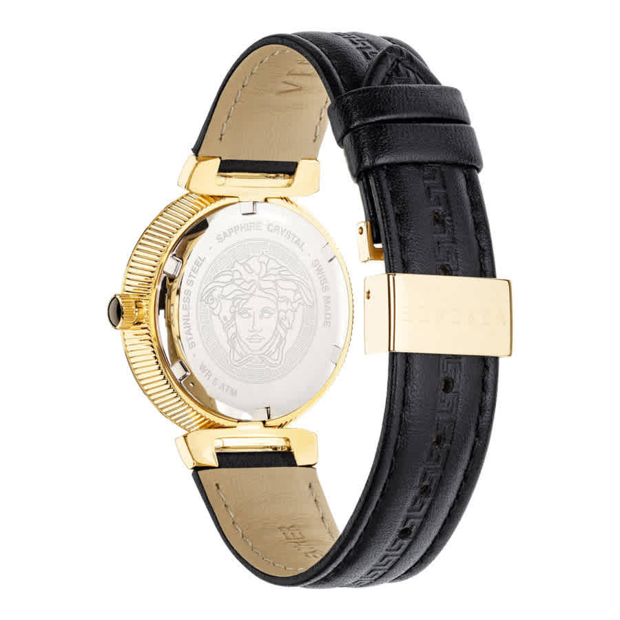 Versace Greca Icon Black Dial Ladies Watch VEZ600221 Versace