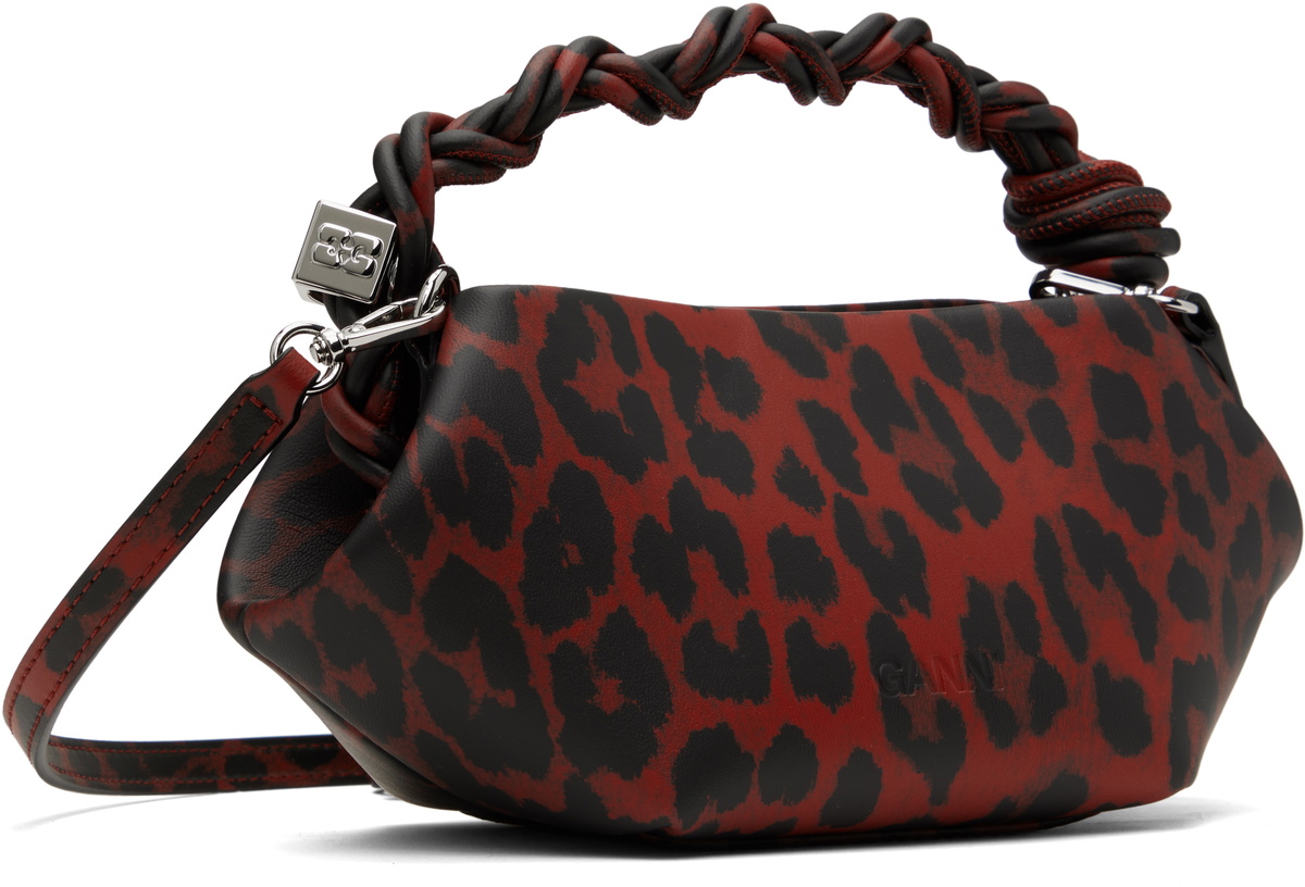 GANNI Red Leopard Mini GANNI Bou Bag GANNI