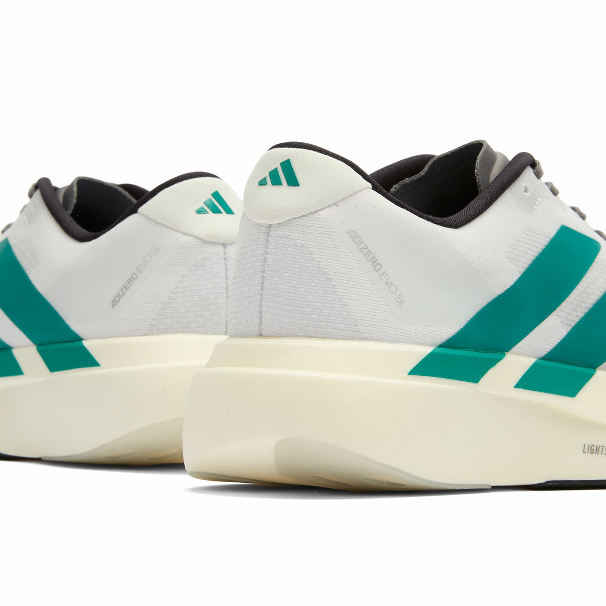Adidas Running Men's adidas adizero Evo SL Sneaker in White/Pure Teal ...