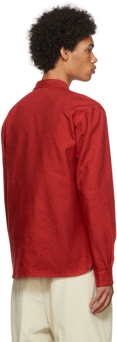 Connor McKnight Red Work Shirt