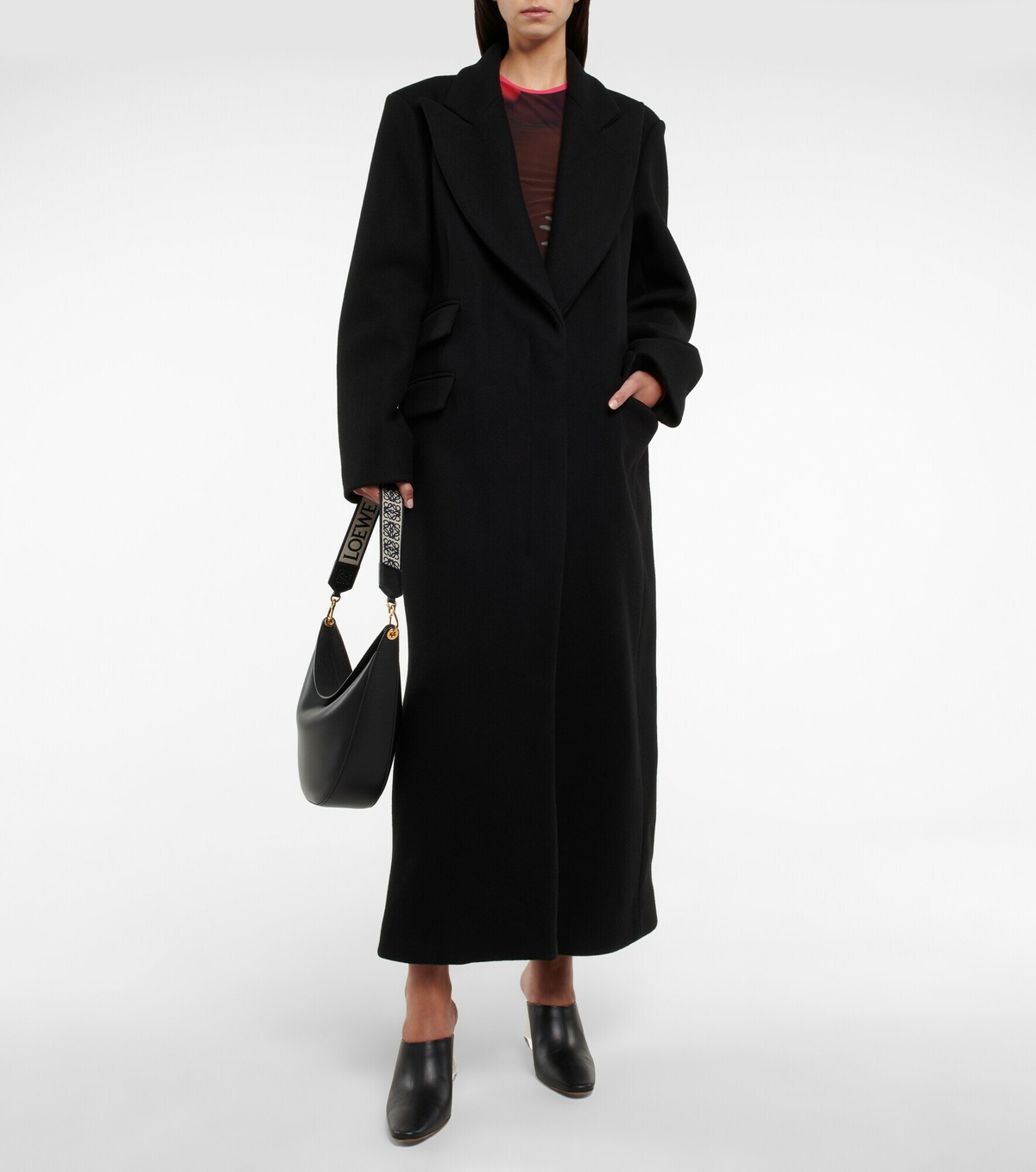 Loewe - Wool and cashmere coat Loewe