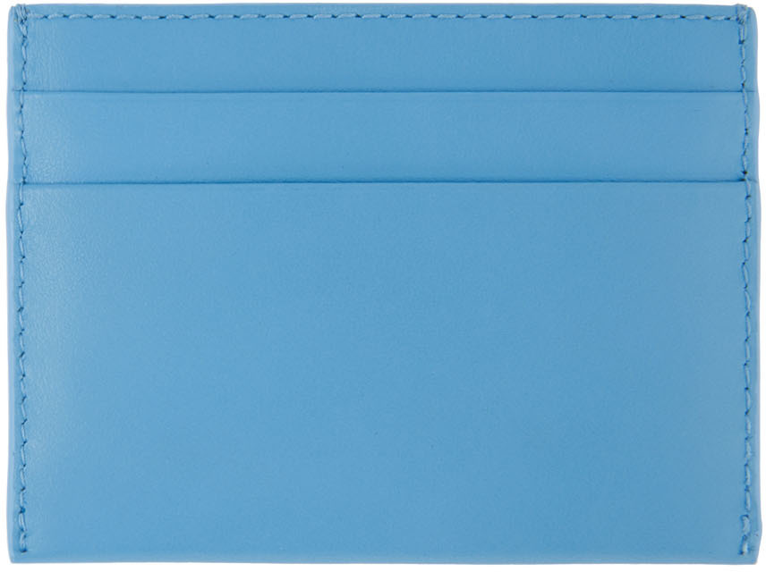 Burberry Blue Monogram Card Holder Burberry