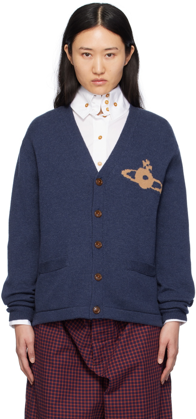 Vivienne Westwood Navy Alex Cardigan Vivienne Westwood