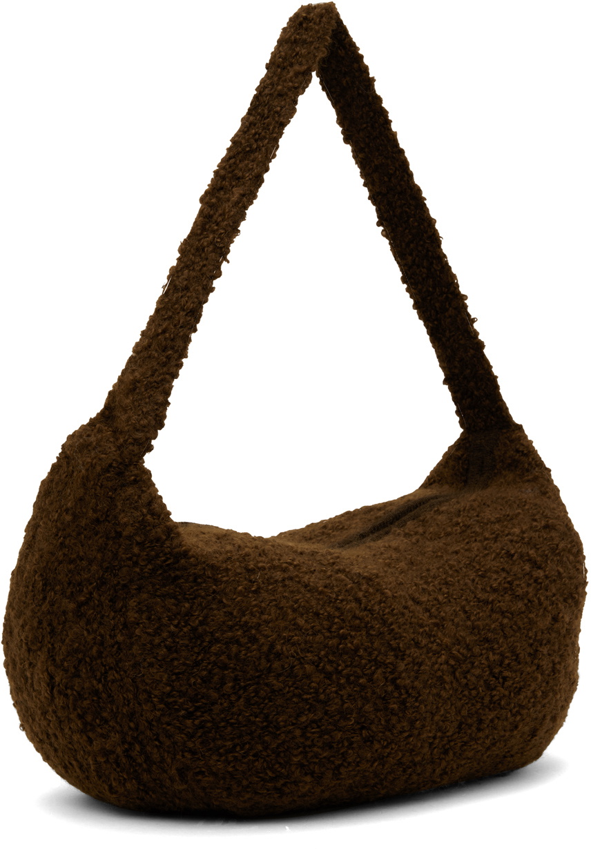 Cordera Brown Wool & Mohair Bag CORDERA