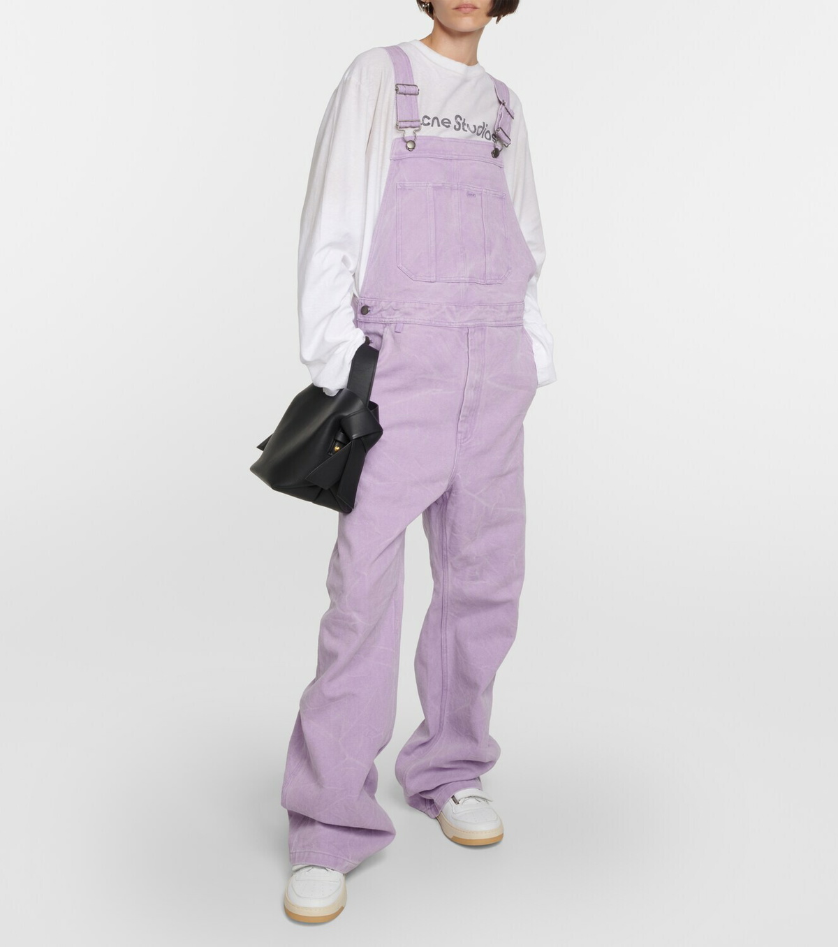 Acne Studios Cotton canvas dungarees Acne Studios